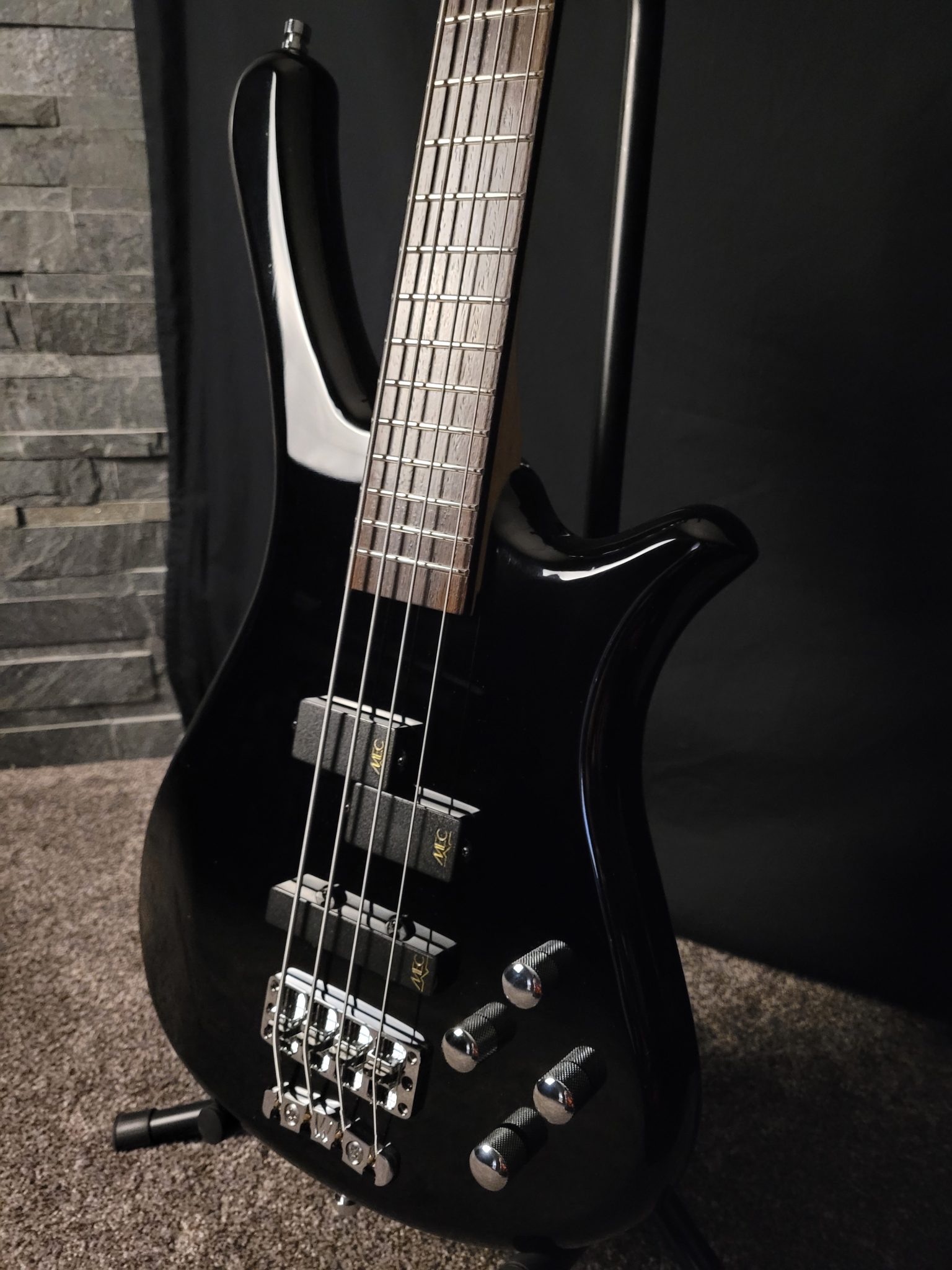 Warwick Rockbass Fortress 4-String, Black High GlossSold | Bass North