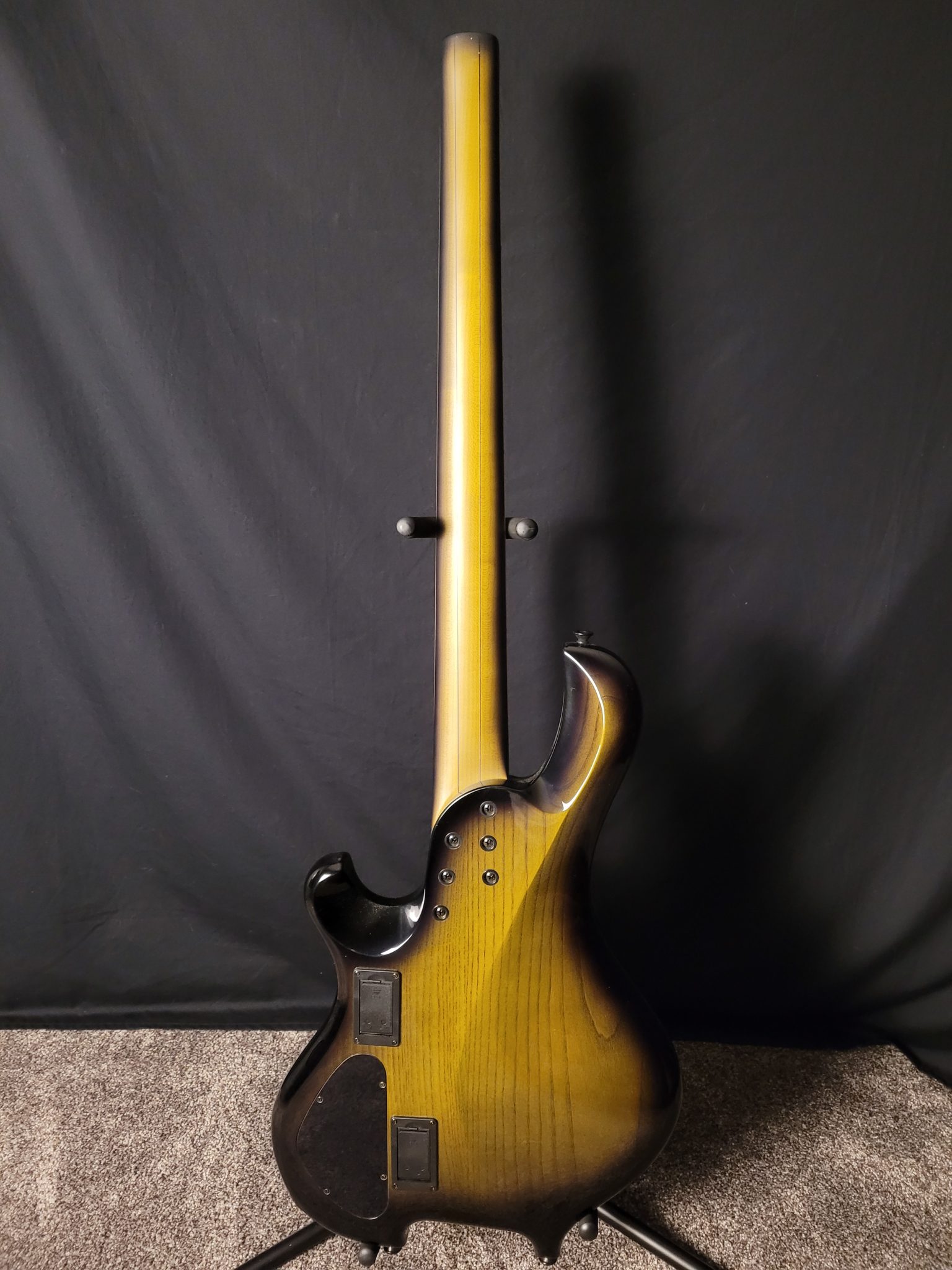 Maruszczyk Headless Frog, 5-String, Olive Green BurstON SALE!! | Bass North