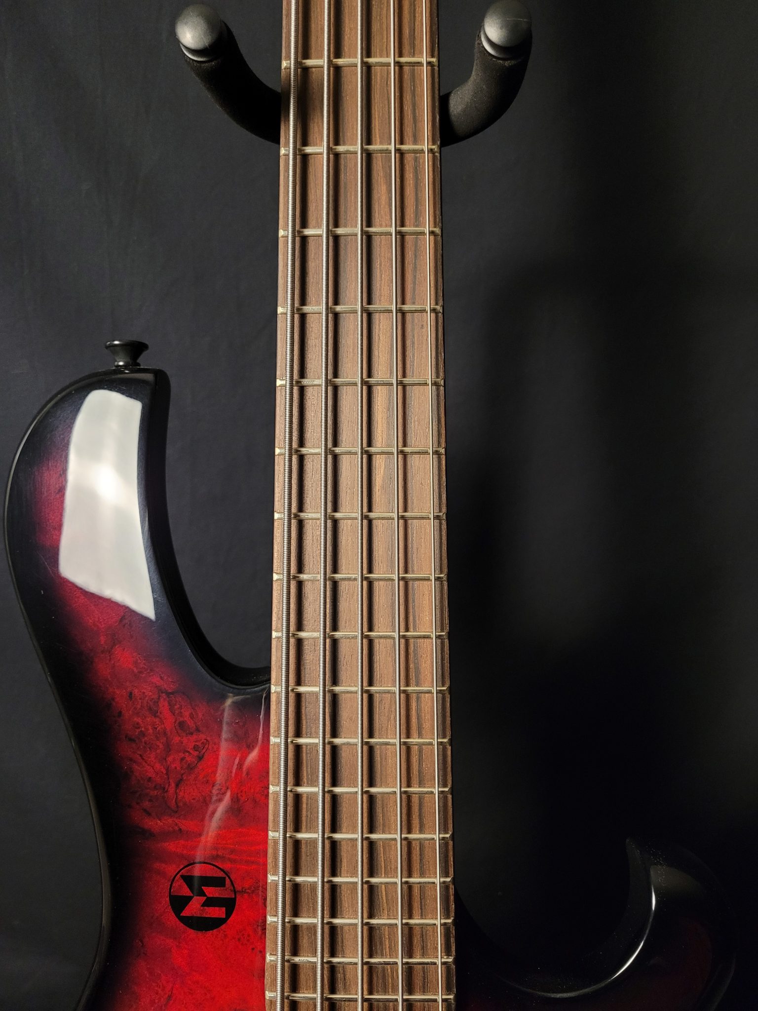 Maruszczyk Headless Frog, 5-String, Transparent Red BurstON SALE ...