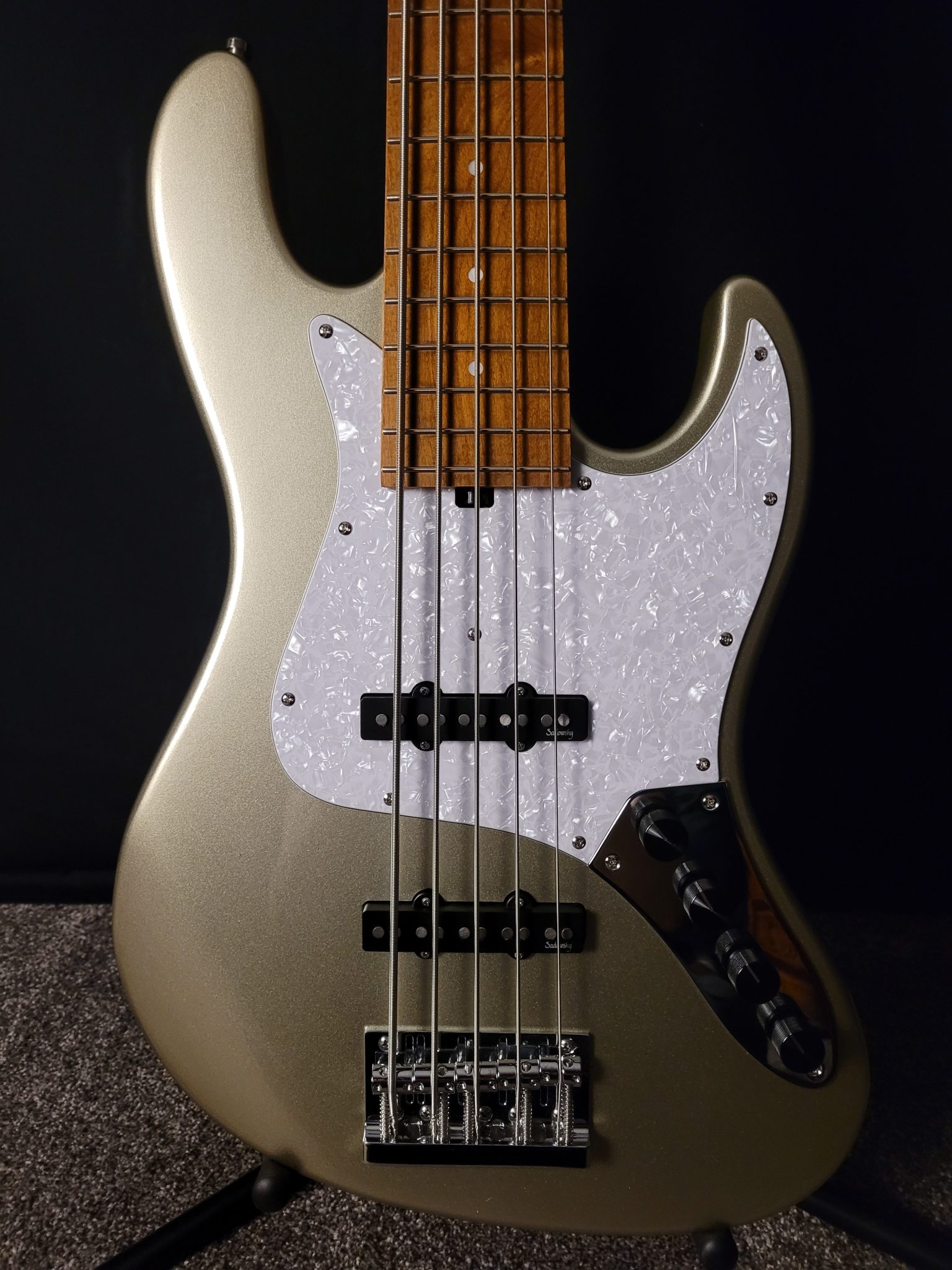 Sadowsky MetroExpress 21-Fret Vintage J/J Bass, Roasted Maple ...