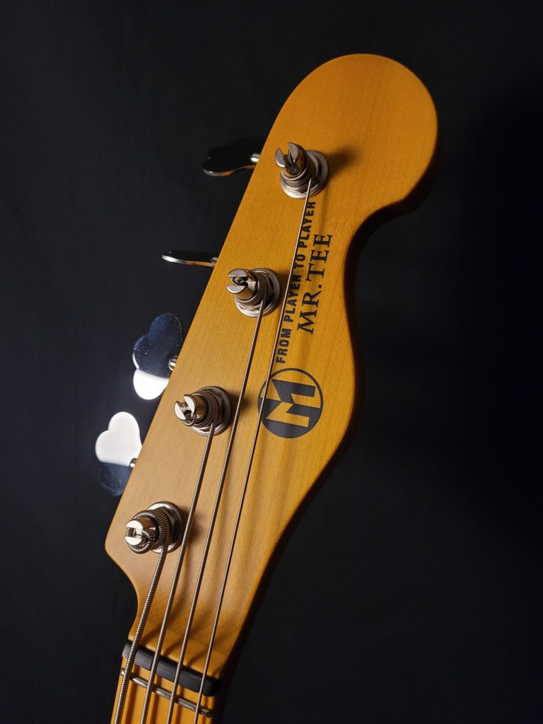 Maruszczyk Mr. Tee, 30" Short Scale, 3 Tone SunburstIn Stock | Bass North