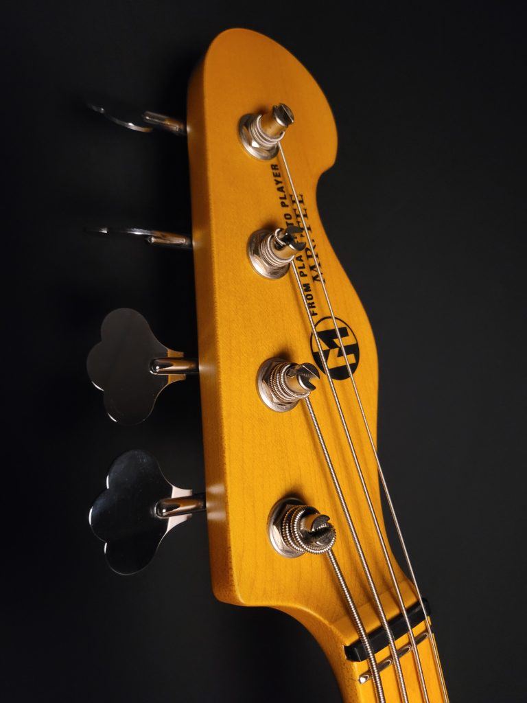 Maruszczyk Mr. Tee, 30" Short Scale, 3 Tone SunburstIn Stock | Bass North